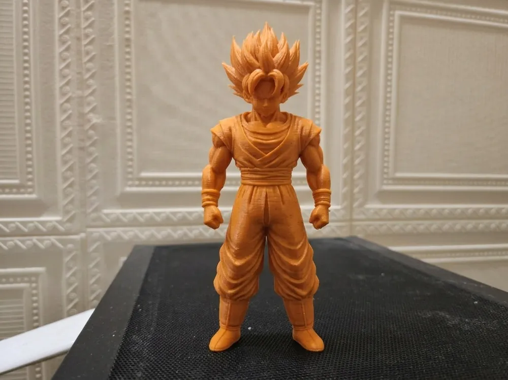 Super Saiyajin Goku (SSJ) - Free 3D Print Model - MakerWorld