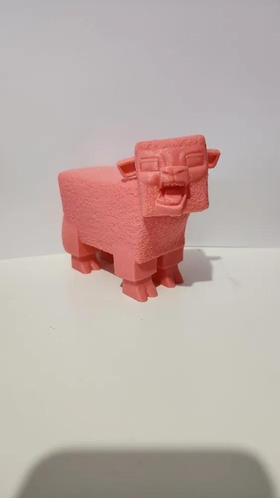 Minecraft Movie Sheep by Gumbercules MakerWorld: Download Free 3D Models