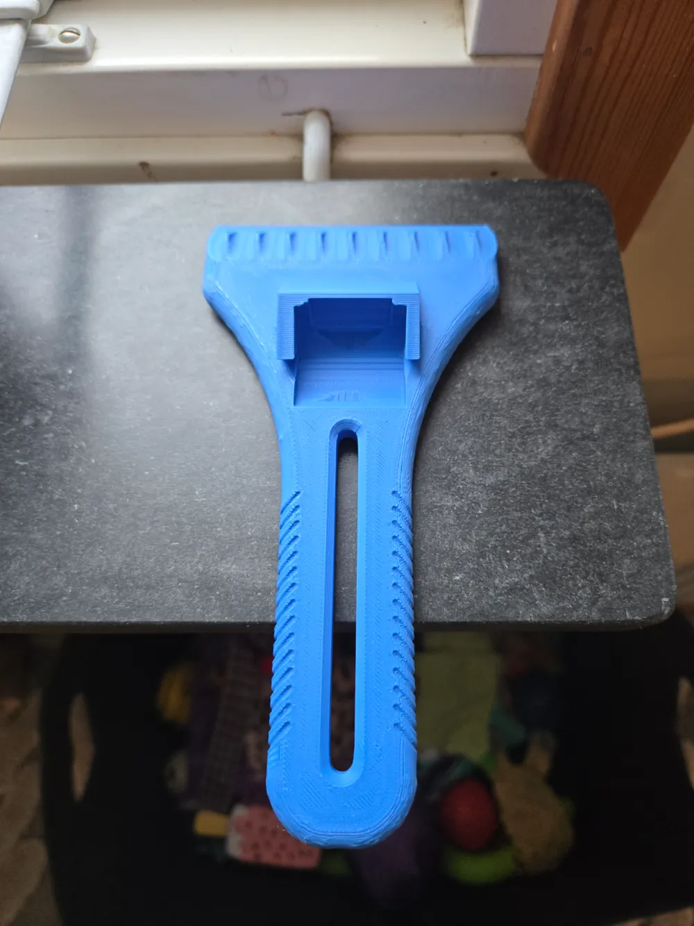 Ice Scraper Compact, Durable and Easy to Print - Free 3D Print Model ...