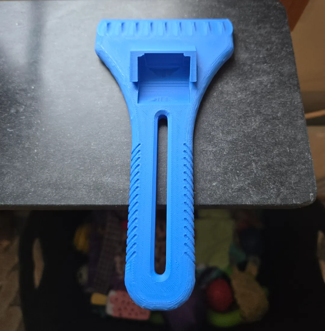 Ice Scraper Compact, Durable and Easy to Print - Free 3D Print Model ...