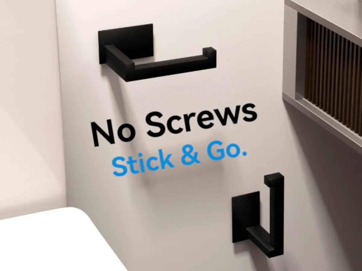 Minimalist Toilet Paper Holder | Screwless by FollowForCoolModels ...