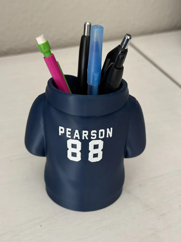 Dallas Cowboys Pen & Pencil Holder Desk Caddy - Free 3D Print Model ...