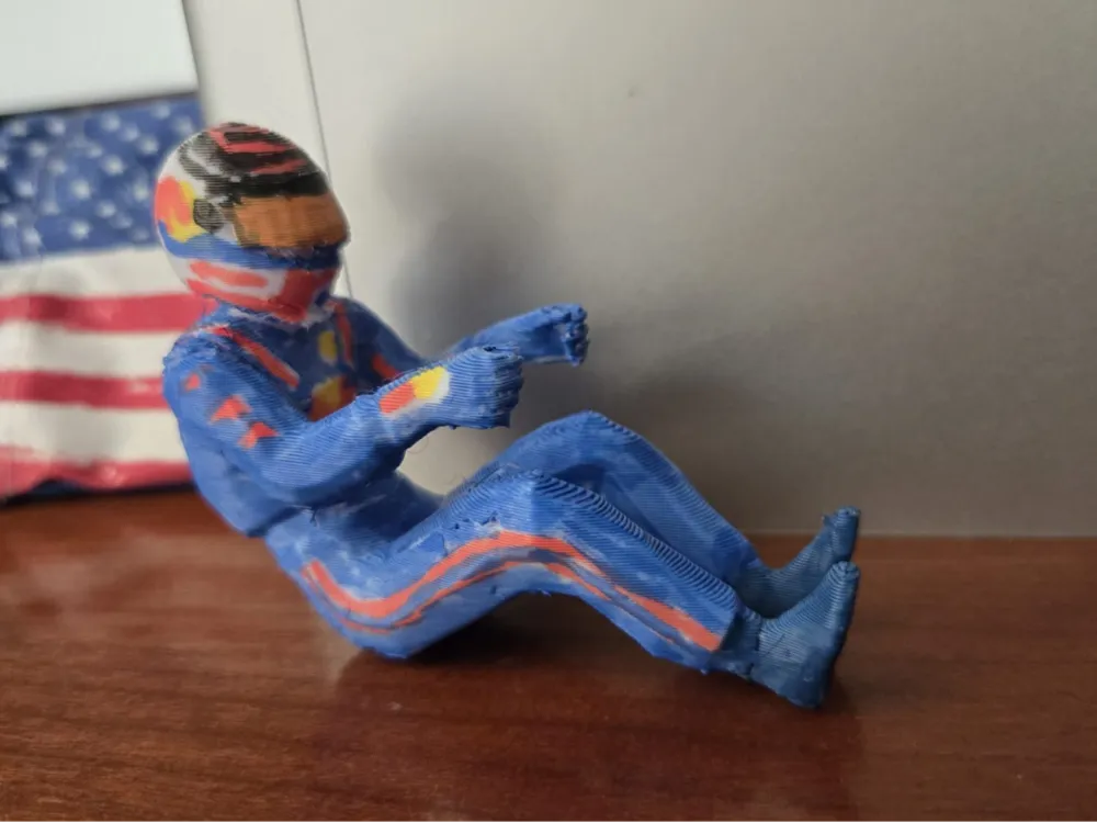 Technic Driver Figure - Free 3D Print Model - MakerWorld