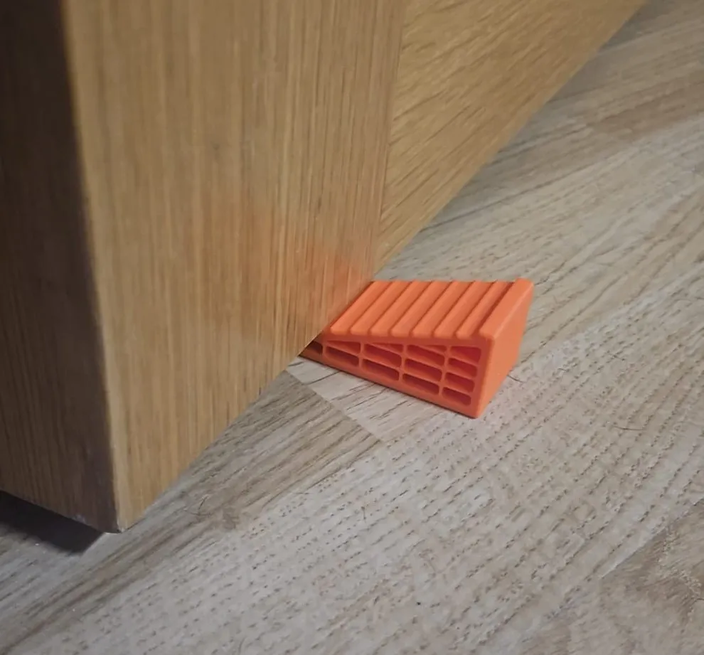 Wedge, chock, door stop - Free 3D Print Model - MakerWorld