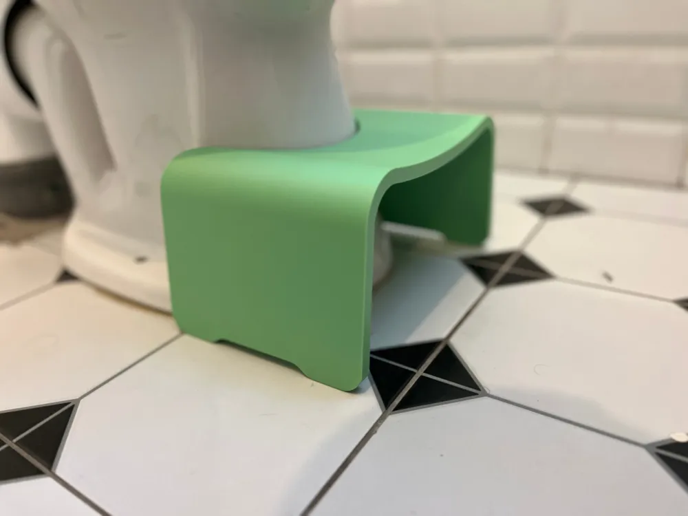 Printty Poopy – Minimal Toilet Foot Stool by shlomimarcovich MakerWorld ...