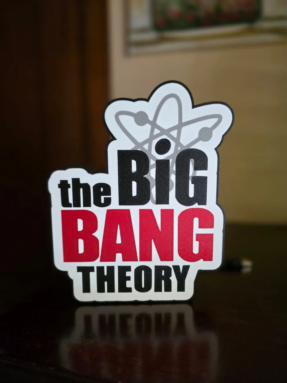 Lampada The Big Bang Theory - Free 3D Print Model - MakerWorld