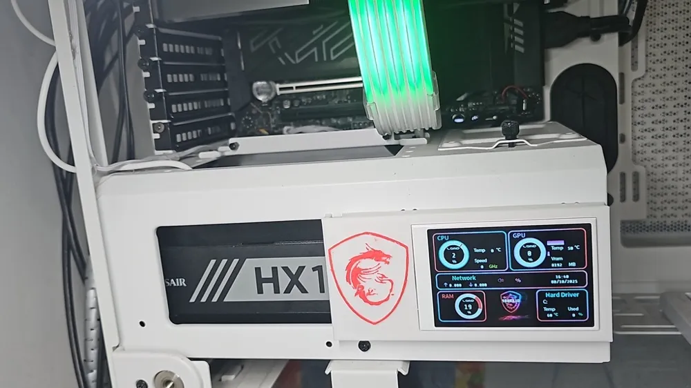 Turzx 3.5" Bildschirm Systeminfo – Kostenloses 3D-Druckmodell – MakerWorld