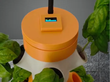 Hydroponic Arduino Vase by 0xNic MakerWorld: Download Free 3D Models