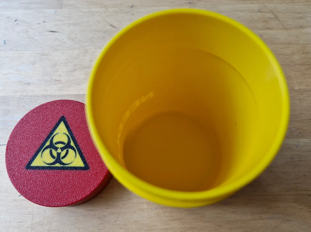 Travel Needle container/sharps container,two sizes by Maanprint ...