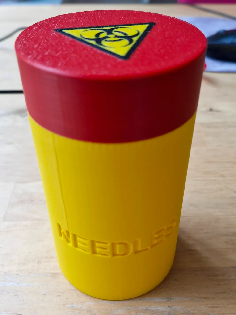 Travel Needle container/sharps container,two sizes by Maanprint ...