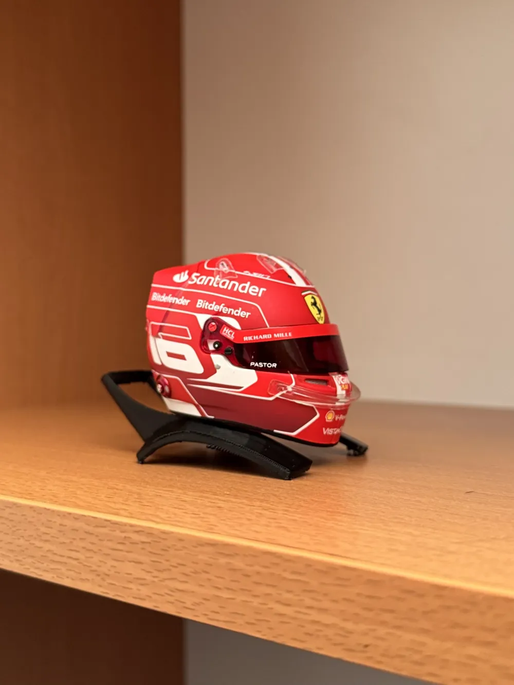 CASQUE MINI F1 HANS - ÉCHELLE 1:5 (SUPPORT) - Modèle d'Impression 3D ...