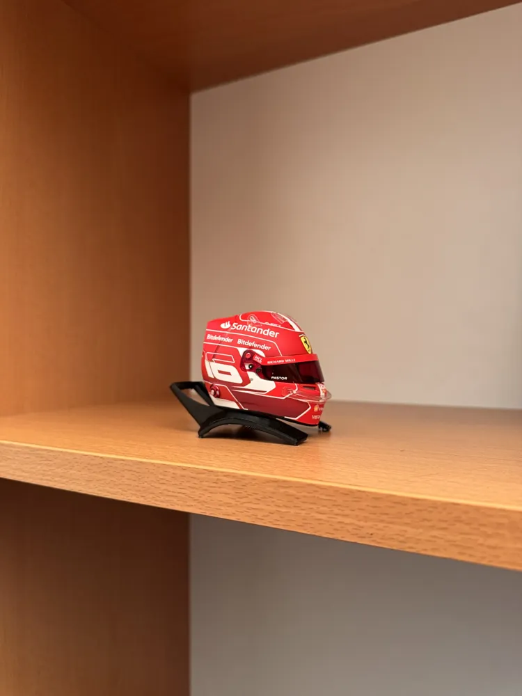 CASQUE MINI F1 HANS - ÉCHELLE 1:5 (SUPPORT) - Modèle d'Impression 3D ...