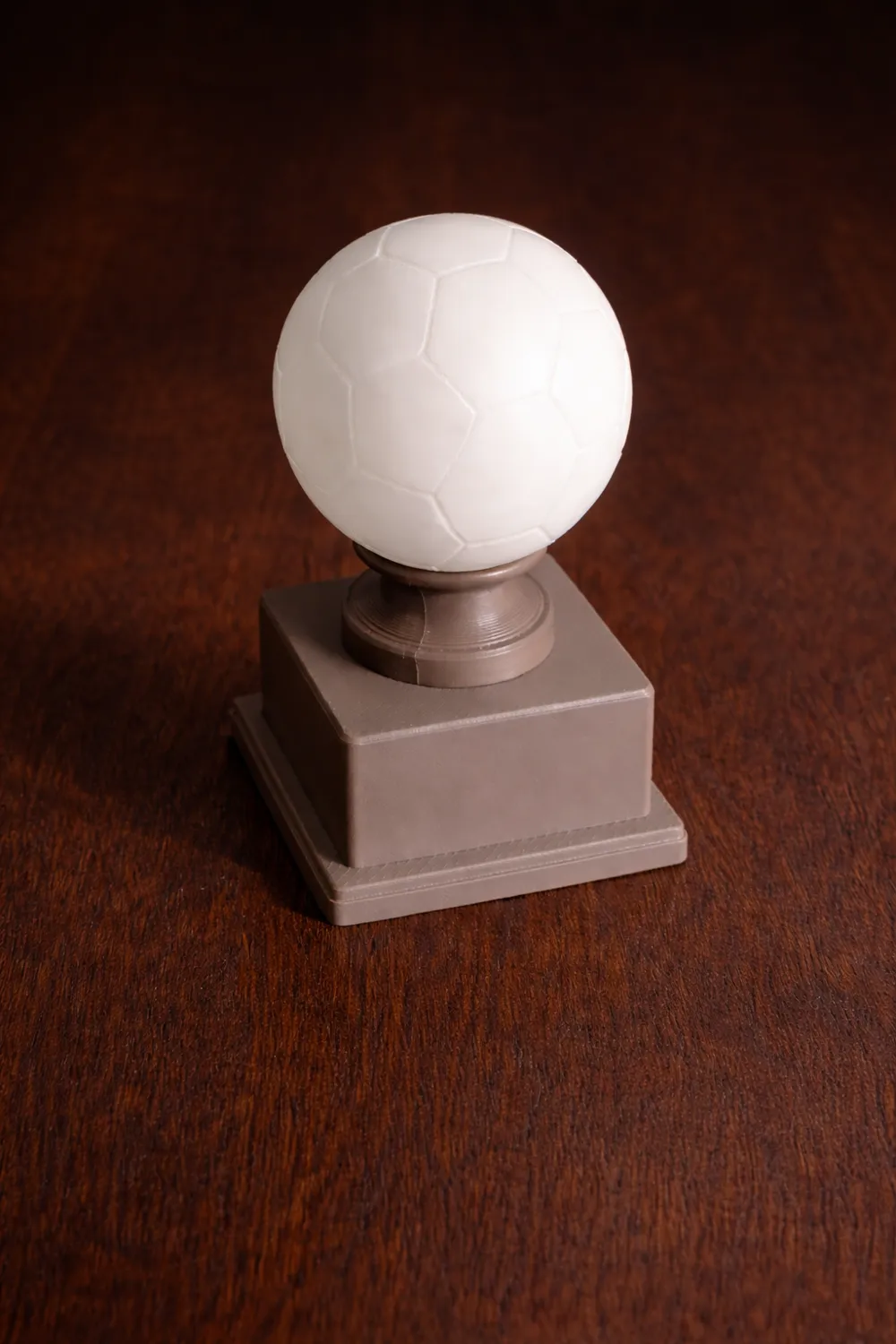 FOOTBALL TROPHY WITH BASE WITHOUT AND WITH TEXT by Joyce MakerWorld ...