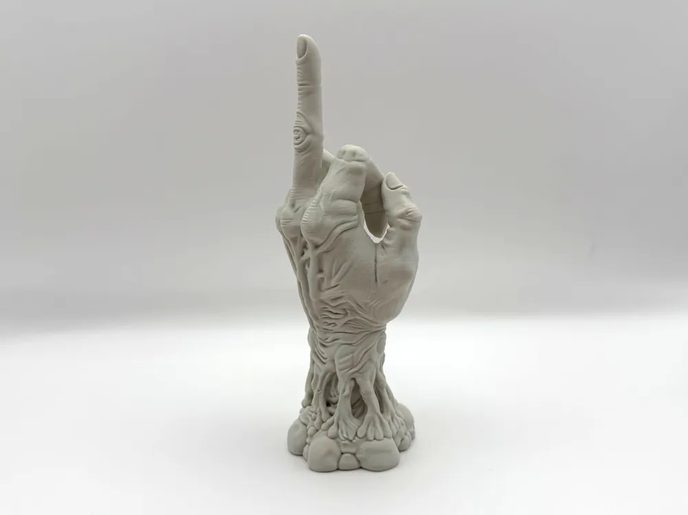 Zombie Hand – Middle Finger Edition - Free 3D Print Model - MakerWorld