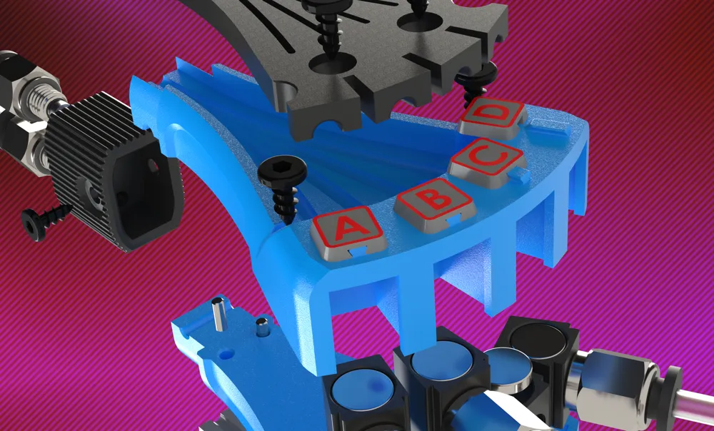 O Adaptador de PTFE „Quatro em Dois“ por Made.In.Meidling MakerWorld ...