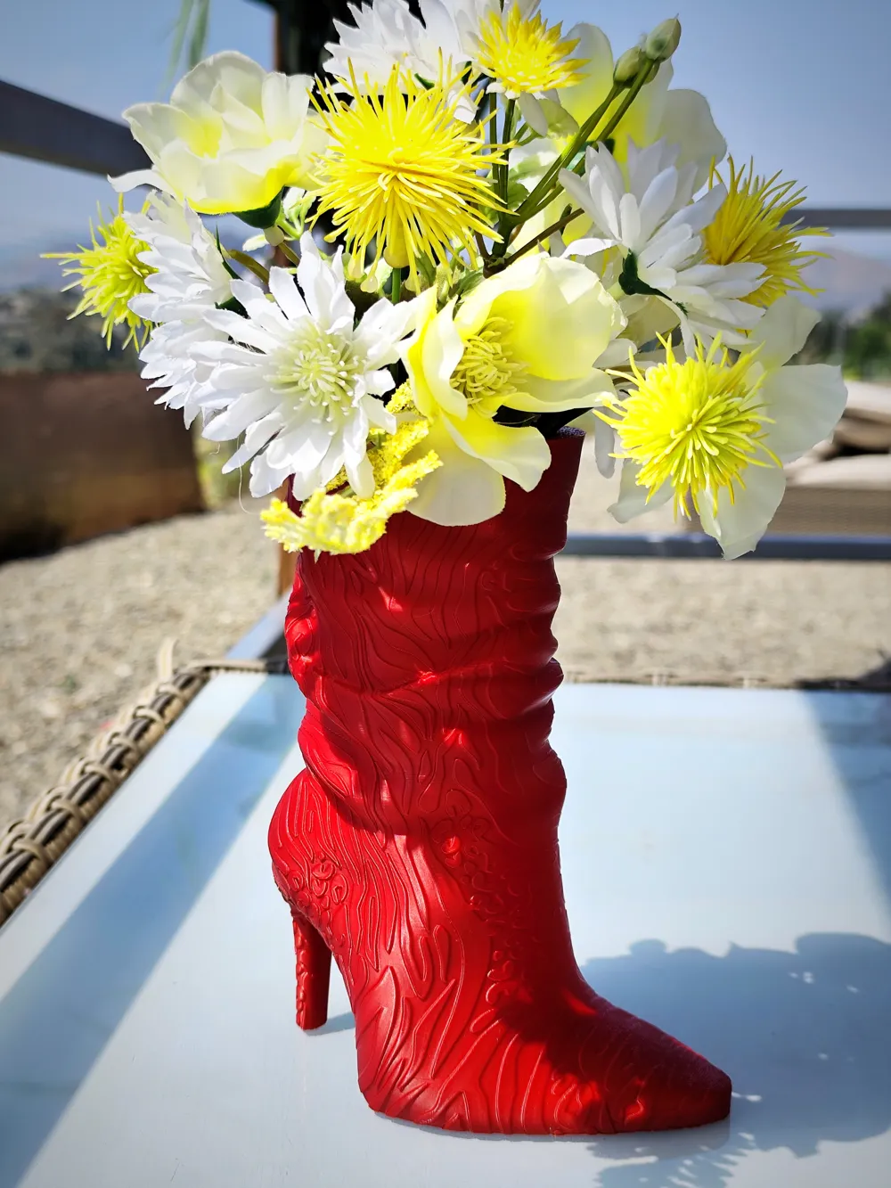 High Heel Boot Planter - Free 3D Print Model - MakerWorld