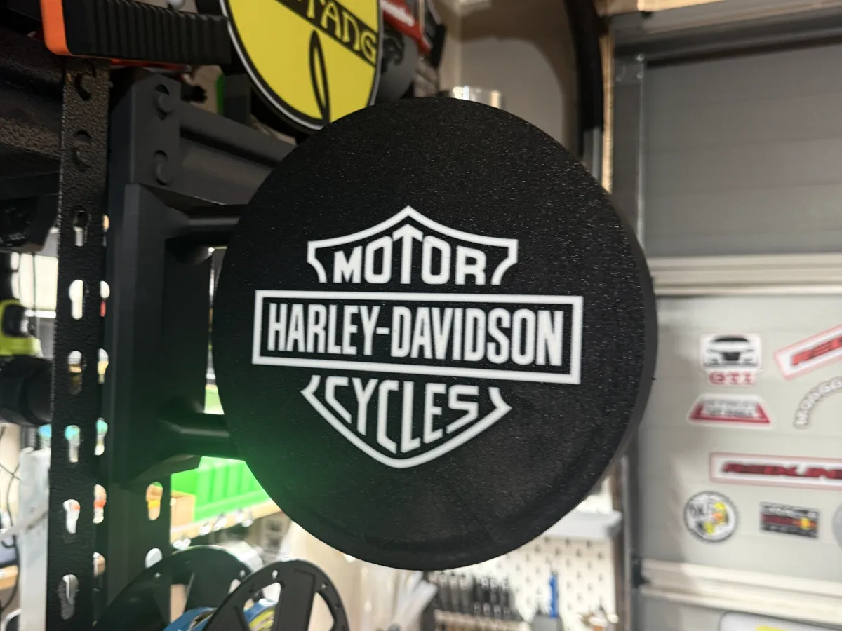 HarleyDavidson Pub Sign Interchangeable Faceplates - Free 3D Print ...