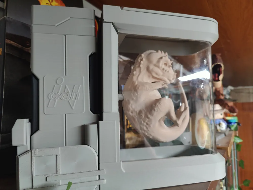 JURASSIC WORLD EMBRYO DISPLAY - Free 3D Print Model - MakerWorld