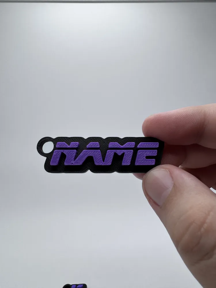 Bladerunner Font Fully Custom Keychain Generator - Free 3D Print Model ...