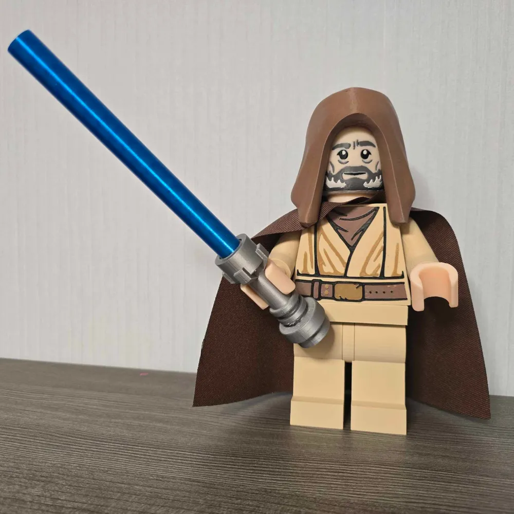 Big Brick * Obi Wan Kenobi* Old Man * 500% by cBoLsmUiEc - MakerWorld