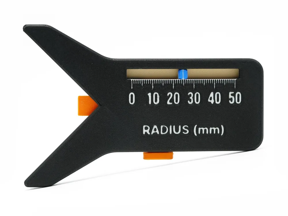 Radius Gauge - Free 3D Print Model - MakerWorld
