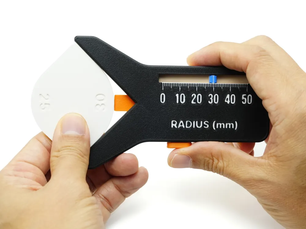Radius Gauge - Free 3D Print Model - MakerWorld