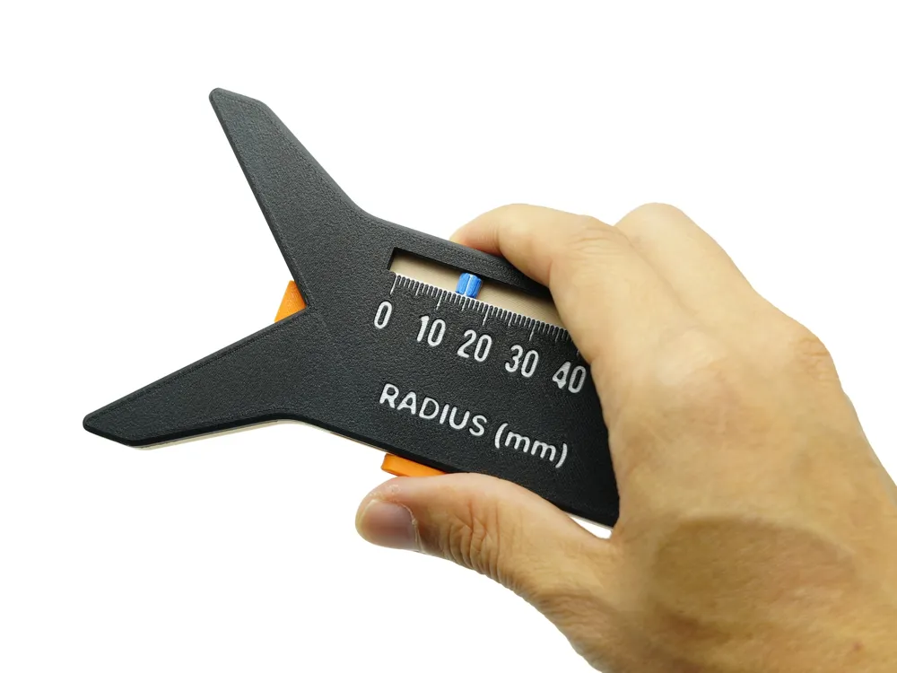 Radius Gauge - Free 3D Print Model - MakerWorld