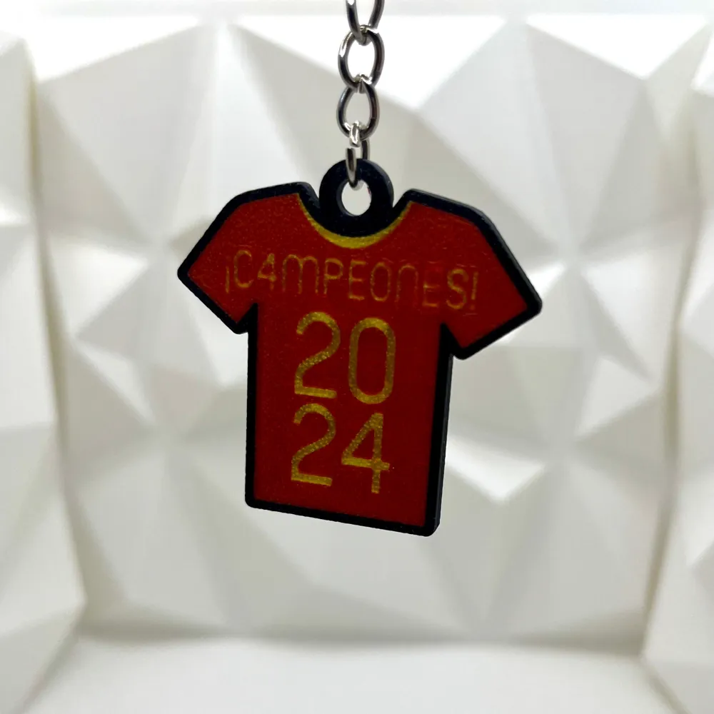 2024 Euro Campeones Espana Keychain by R3DSIGN - MakerWorld