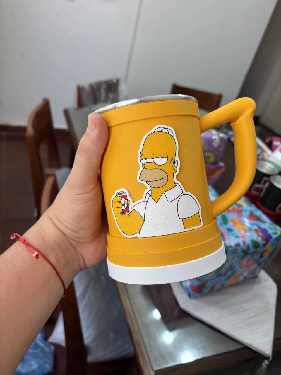 Jarra vaso Chop Los Simpsons - Modelo de impresión 3D gratuito - MakerWorld
