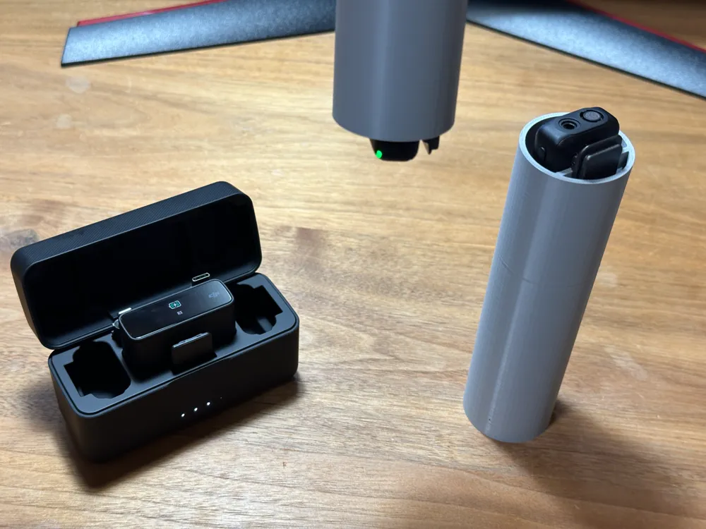 DJI MIC handle by Tsuji Akiyoshi - MakerWorld