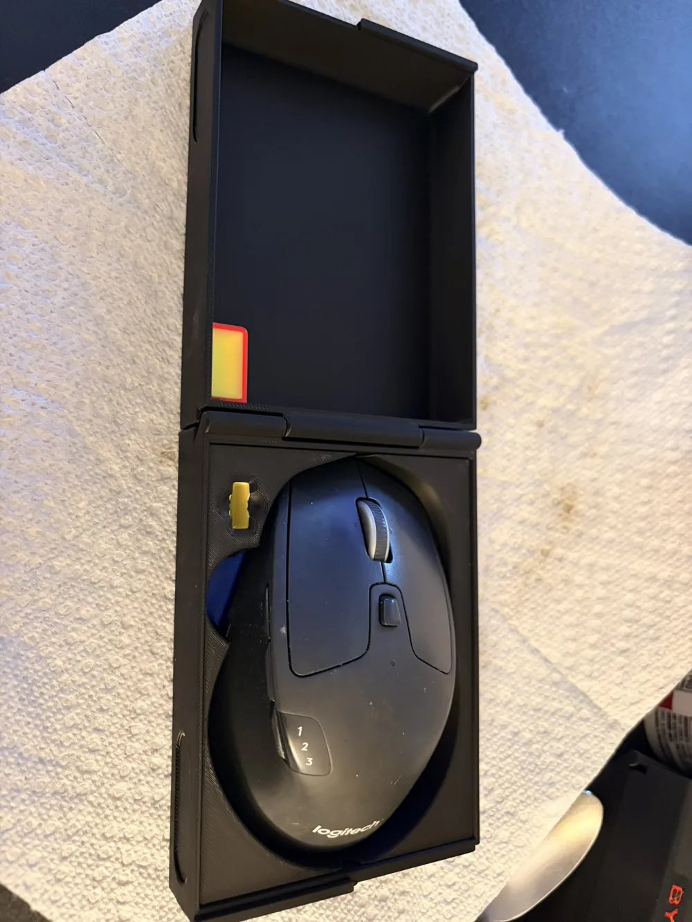 Logitech M720 Print in Place Box V2 - Free 3D Print Model - MakerWorld