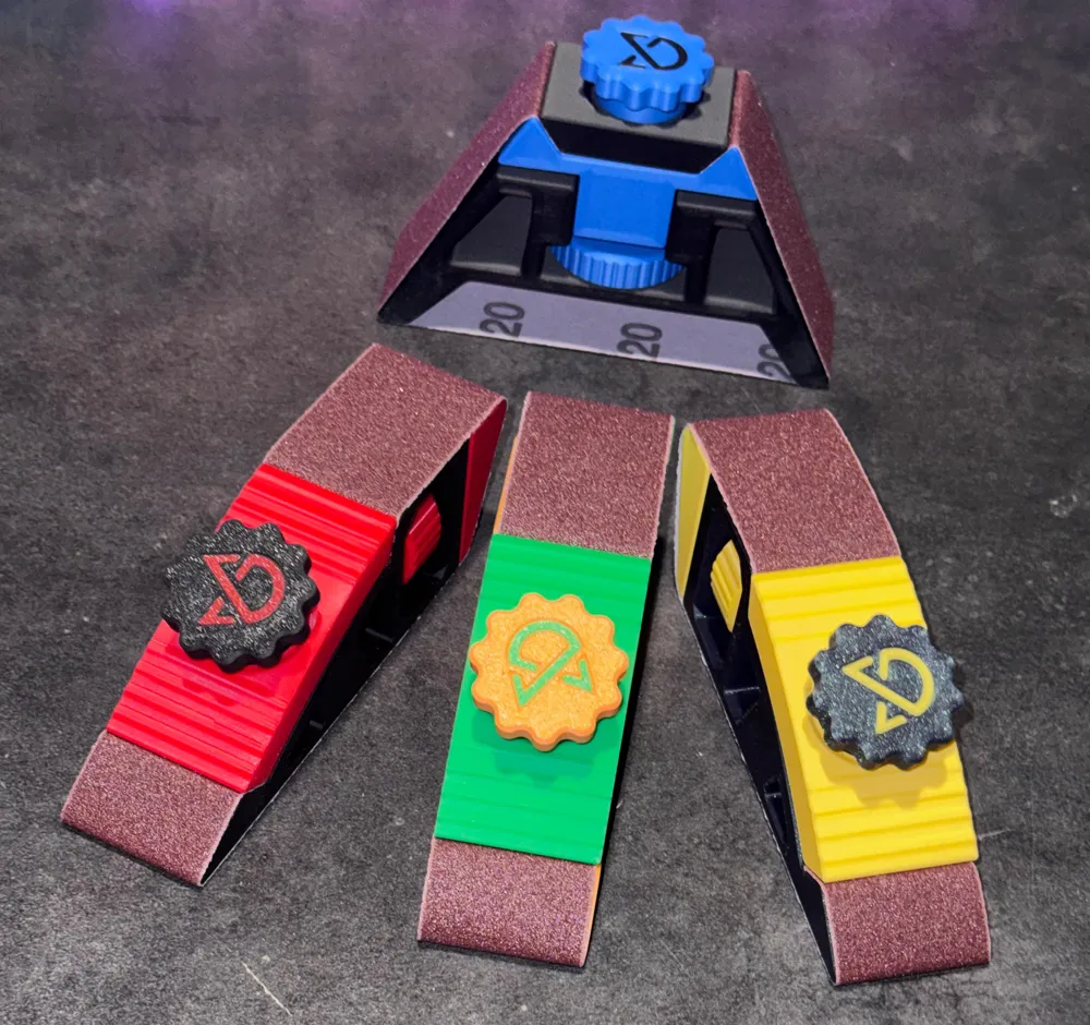 Sanding Block - Adjustable tensioner - Free 3D Print Model - MakerWorld