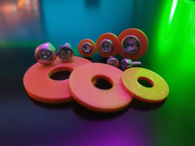 DIN 9021 - Washer / Body Disk M3 - M10 by Mr.B - MakerWorld