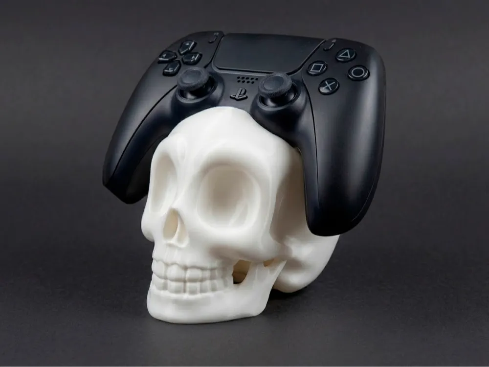 Skull stand for controller ps5 - Free 3D Print Model - MakerWorld