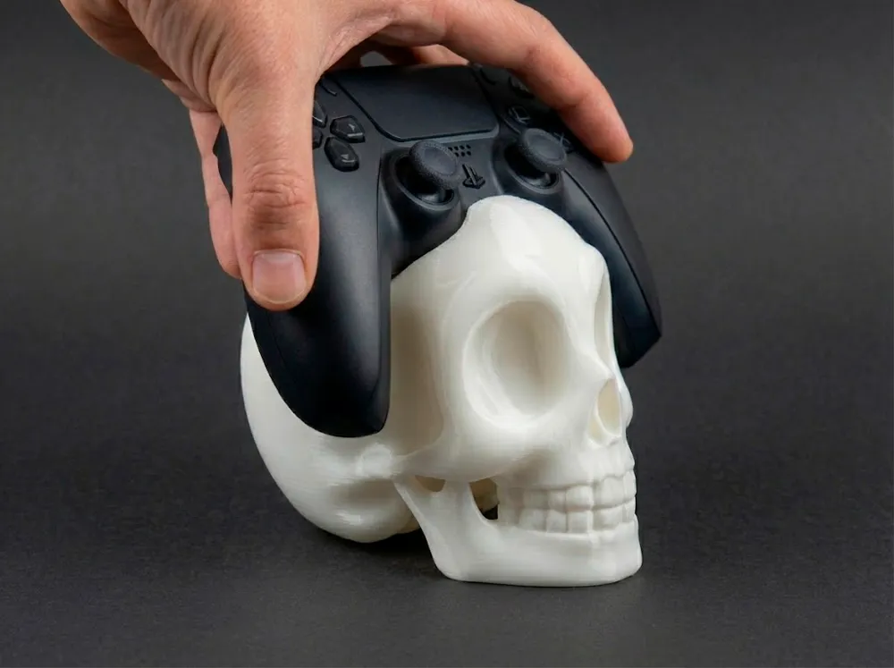 Skull stand for controller ps5 - Free 3D Print Model - MakerWorld