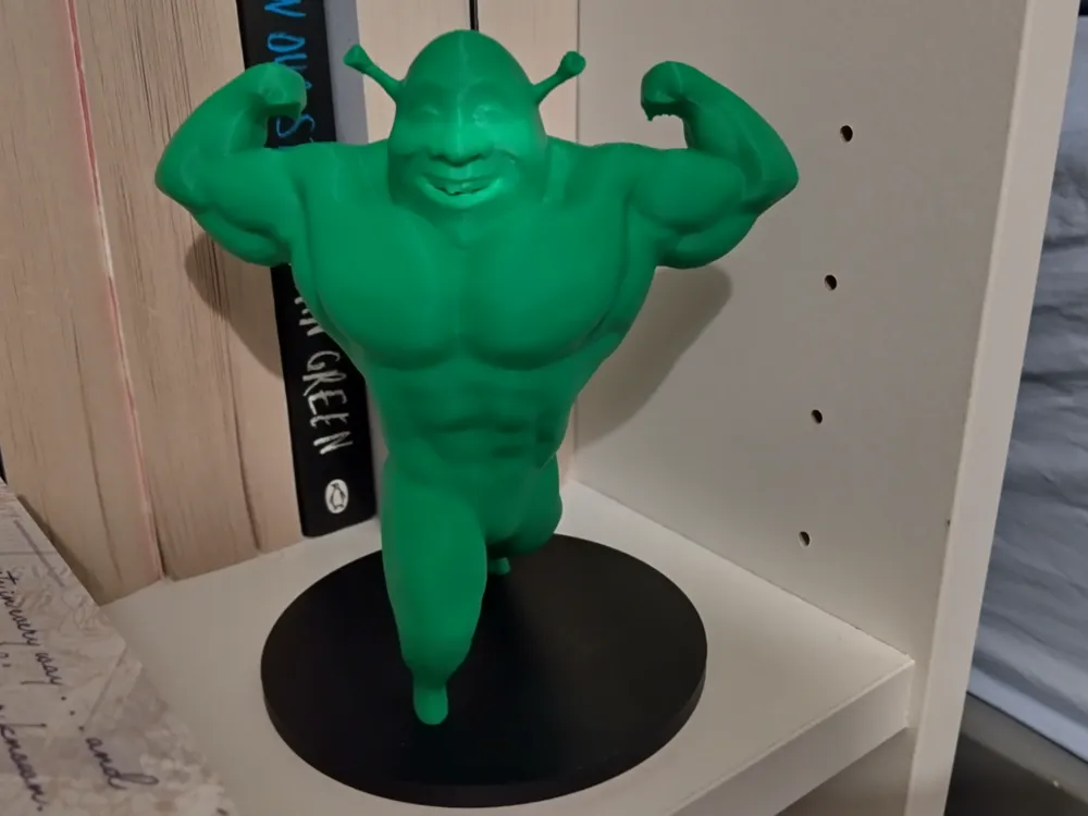 High Res, Buff Shrek with Base Remixed by Kaivex MakerWorld: Download ...