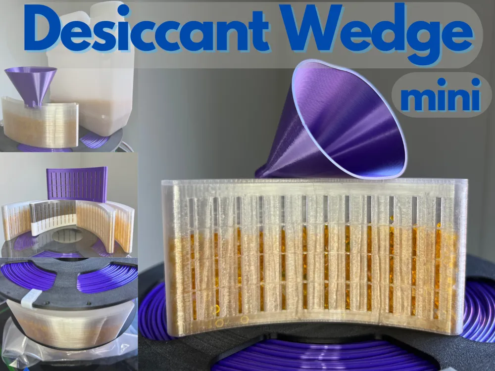 Desiccant Spool Wedge by Generic User - MakerWorld