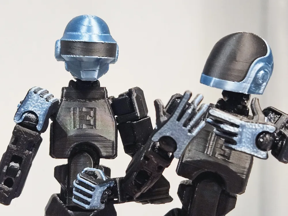 Dummy 13 Daft punk helmet and gloves by gobotoru MakerWorld: Download ...