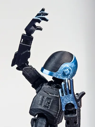 Dummy 13 Daft punk helmet and gloves by gobotoru MakerWorld: Download ...