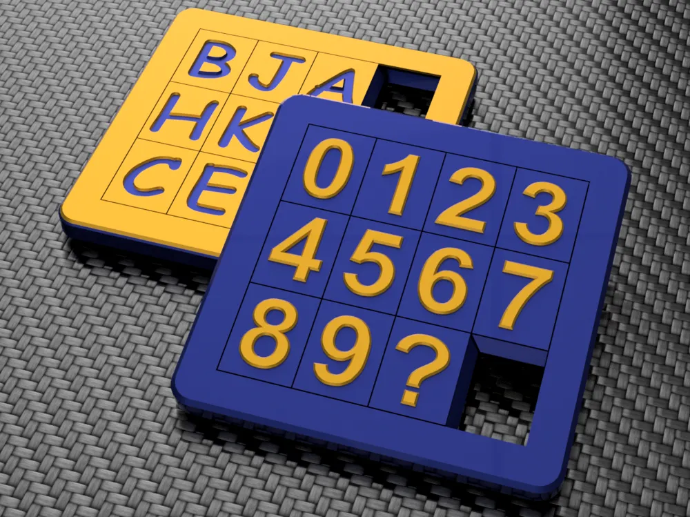 Endless Sliding Puzzle (Double sided) by ThreeD-Michael - MakerWorld