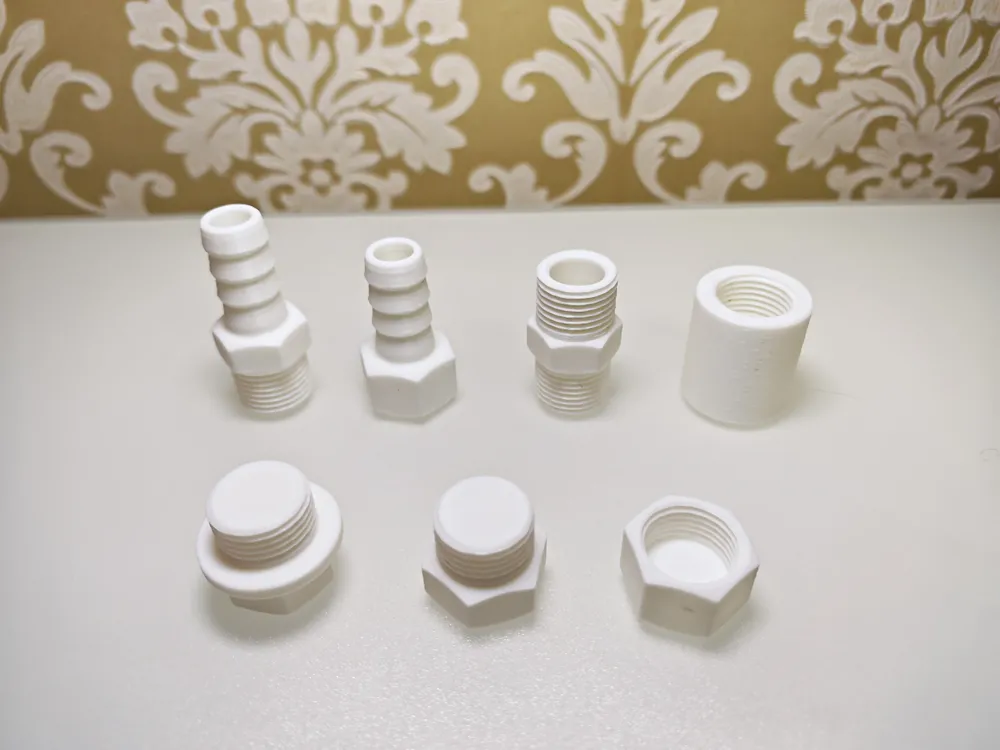 Quarter-inch Pipe Fittings/Threaded Plug/End Cap/Barbed Fitting/Double ...