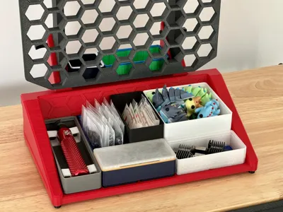 Gridfinity Base for KYZ HSW Display Stand - Large Remixed by KYZ Design ...