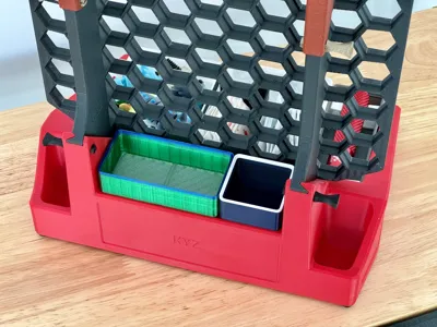 Gridfinity Base for KYZ HSW Display Stand - Large Remixed by KYZ Design ...