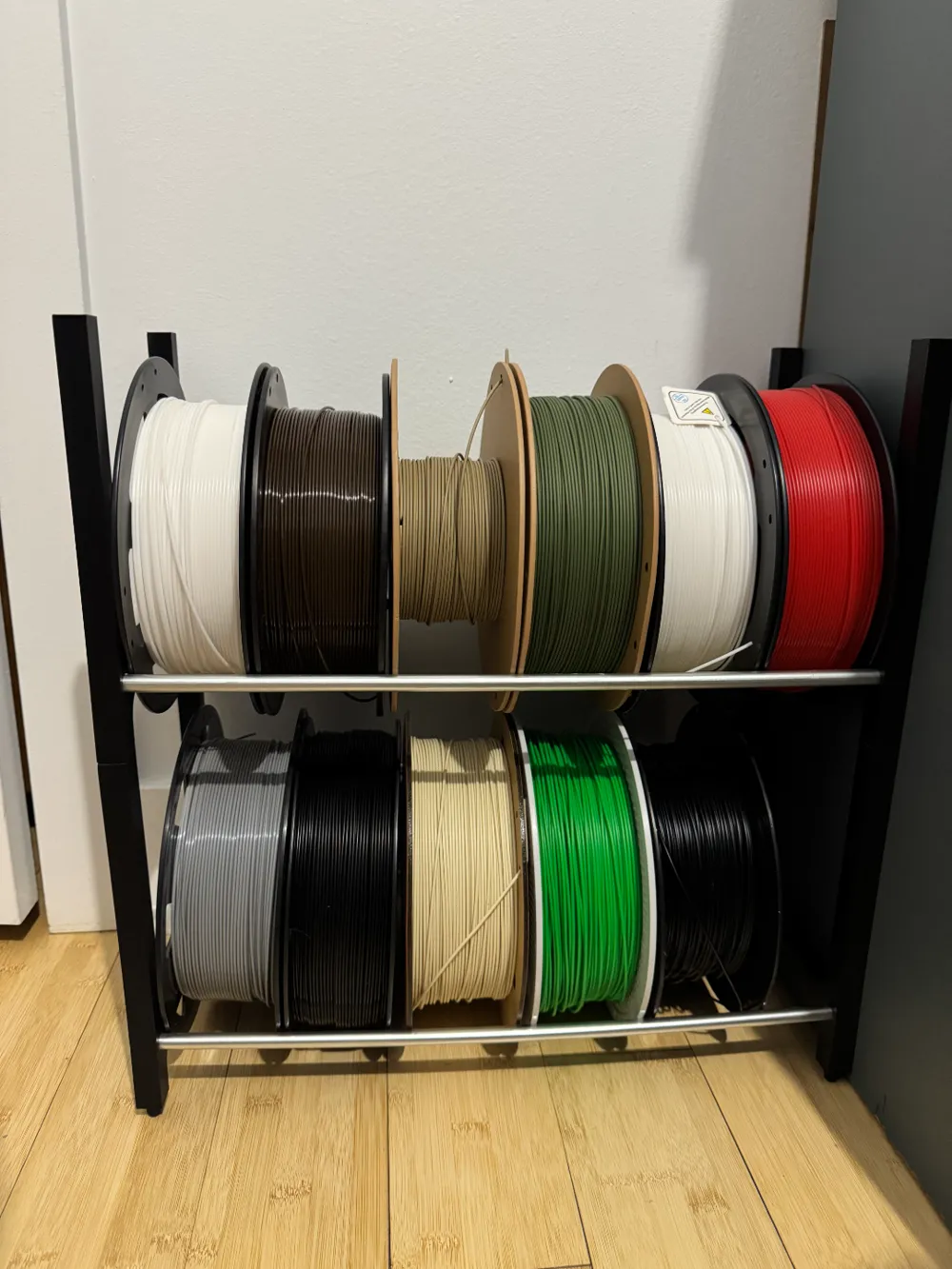 minimalist filament rack extendable by aymen.taarit - MakerWorld