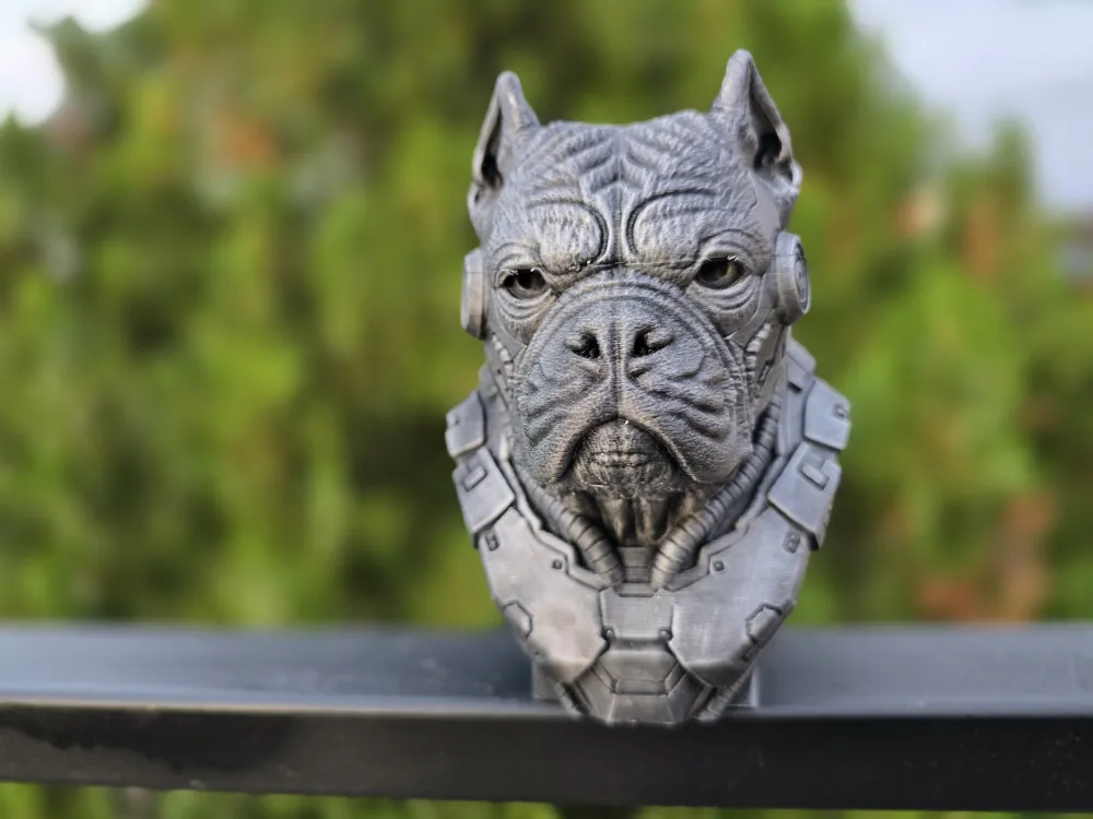 CYBERPUNK AMERICAN BULLY by Messy_Panda MakerWorld: Download Free 3D Models