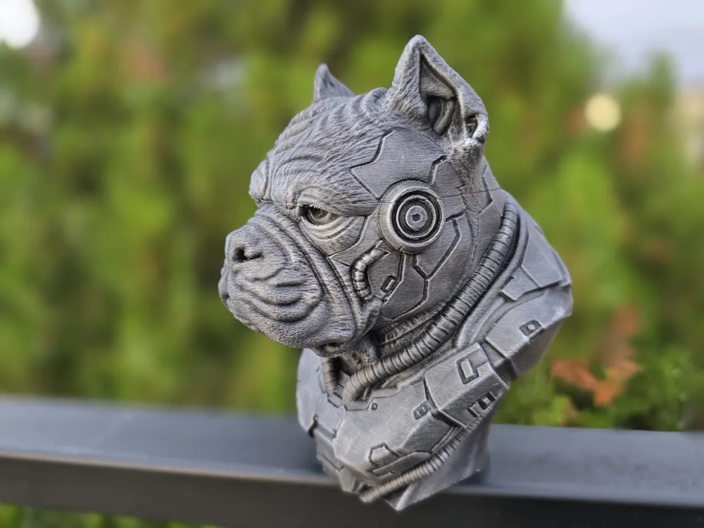 CYBERPUNK AMERICAN BULLY by Messy_Panda MakerWorld: Download Free 3D Models