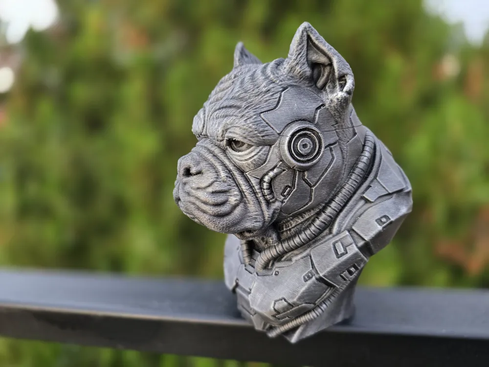 CYBERPUNK AMERICAN BULLY by Messy_Panda MakerWorld: Download Free 3D Models