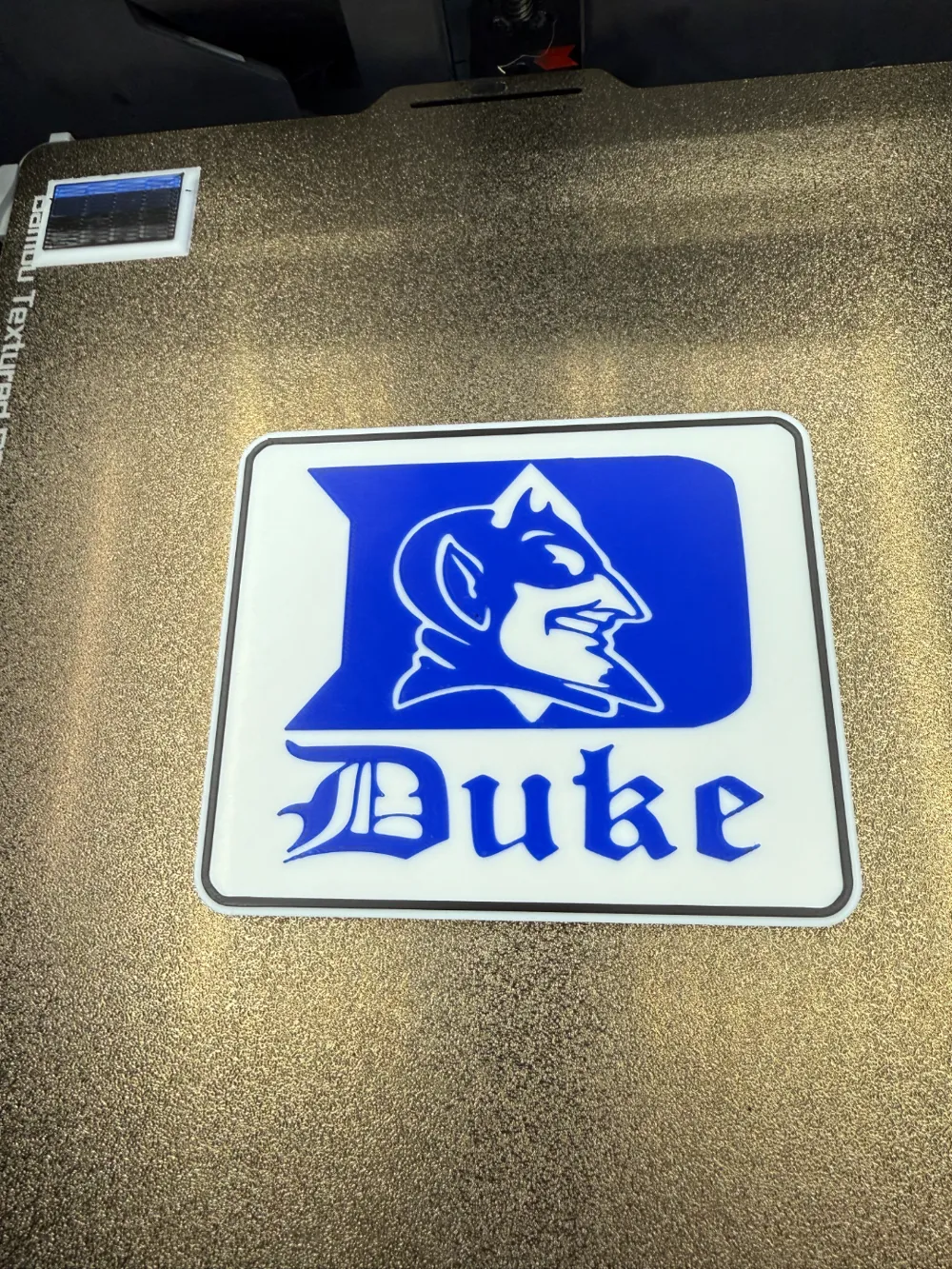 DUKE BLUE DEVILS - Free 3D Print Model - MakerWorld