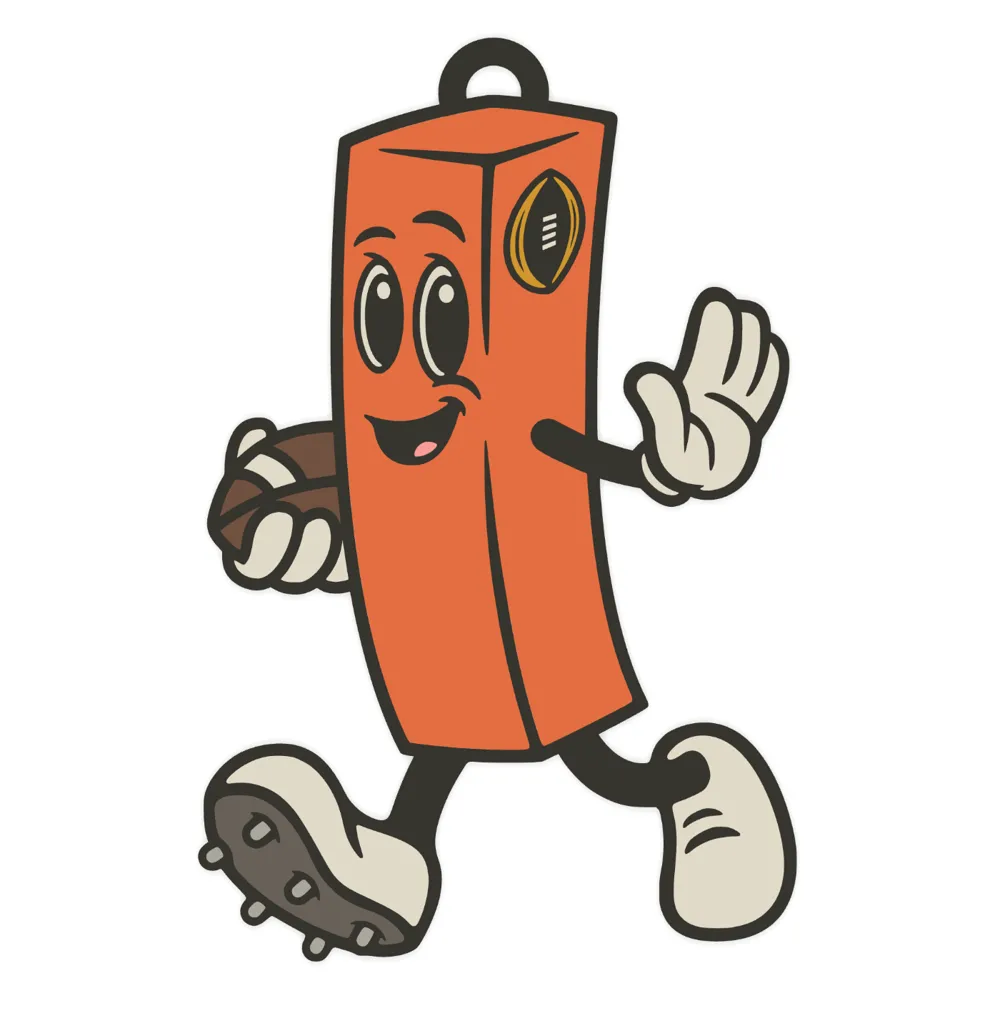 CFP Mascot Perry the Pylon Key Chain by Jasen Vinlove - MakerWorld
