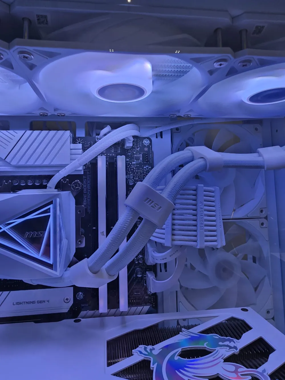 MSI CPU Liquid Cooler Tube Clip - Free 3D Print Model - MakerWorld
